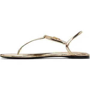 Paris Texas Metallic Flat Sandals