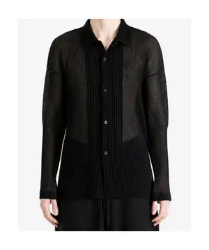 Issey Miyake Homme Plissé Sheer Pleated Shirt