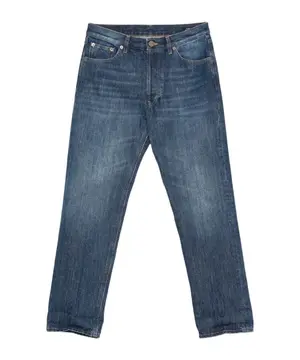 DONDUP Faded-effect Turn-up Jeans - Blu