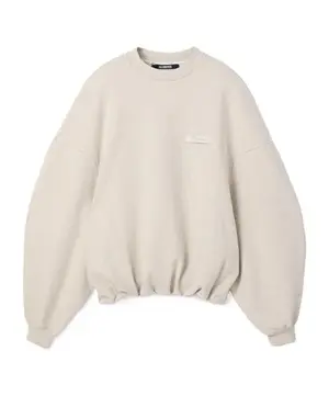 Jacquemus Long-sleeved Sweatshirt - Light Beige
