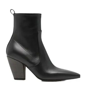 Brunello Cucinelli Monili-embellished Pointed-toe Boots