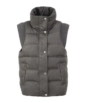 Peserico High-neck Down Vest