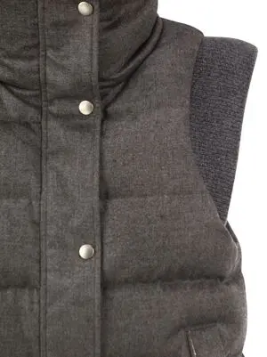 Peserico High-neck Down Vest