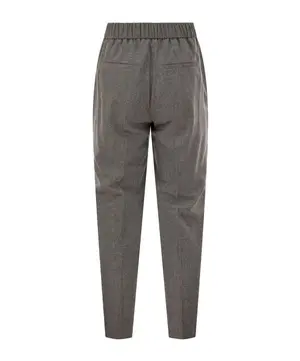 Peserico Trousers With Elasticated Waistband