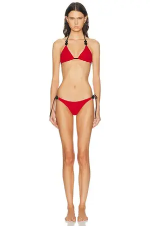 CARO LUNA Gisela Bikini Set - Red