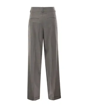 Peserico Pleated Twill Trousers