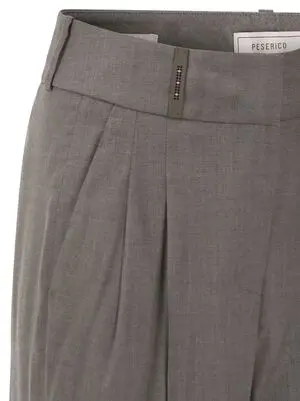 Peserico Pleated Twill Trousers
