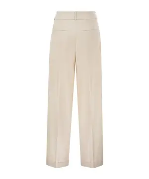 Peserico Pleated Casual Trousers