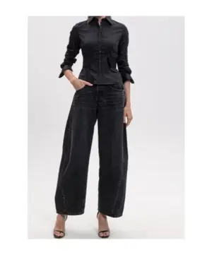 Vetements Fitted Elastic-waist Shirt