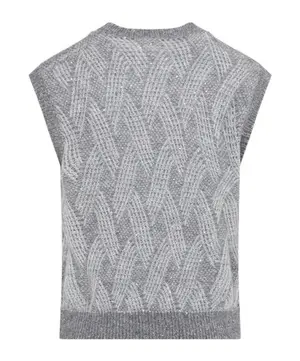 Peserico Wool, Alpaca And Mohair Vest