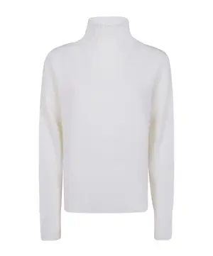 DRUMOHR Long-sleeve High-neck Top - Milk