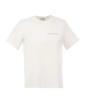 Peserico Short-sleeved T-shirt - White