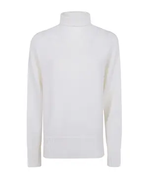 DRUMOHR Long-sleeve High-neck Top - Milk