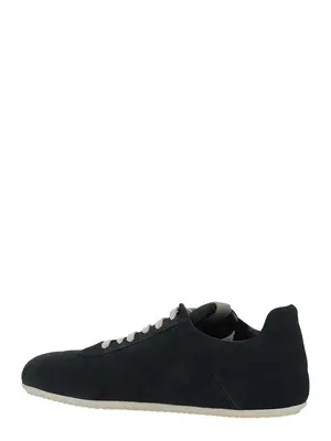 Rick Owens Quilted Minimal Low-top Sneakers