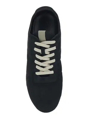 Rick Owens Quilted Minimal Low-top Sneakers