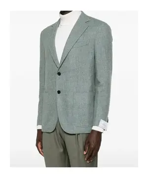 Caruso Long-sleeved Suit Jacket