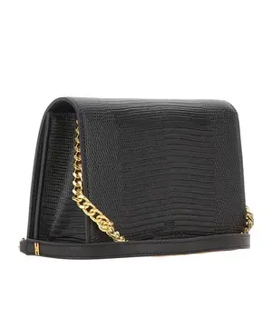 Elisabetta Franchi Shoulder Bag With Curb Chain