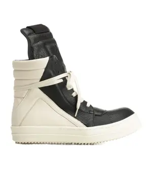 Rick Owens Perforated Boots For Men