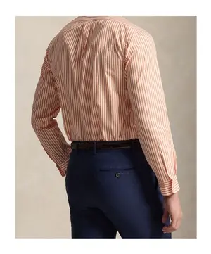 Polo Ralph Lauren Striped Long-sleeve Shirt - Orange