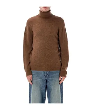 ROBERTO COLLINA High Neck Knitted Sweater