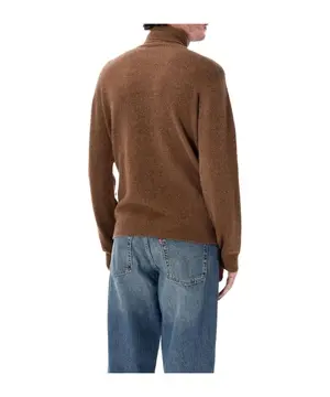 ROBERTO COLLINA High Neck Knitted Sweater