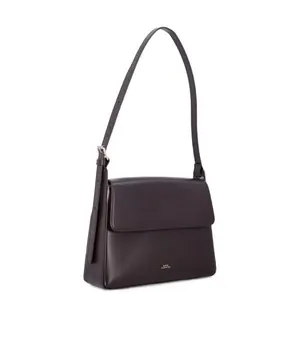 A.p.c. Flap Shoulder Bag - Brown
