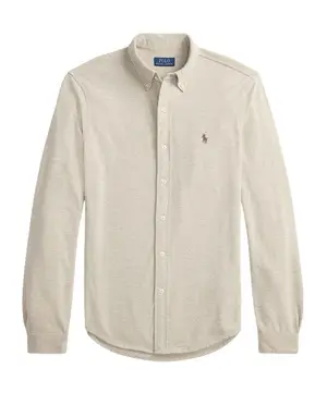 Polo Ralph Lauren Ralph Lauren Button-Down Logo Shirt Beige
