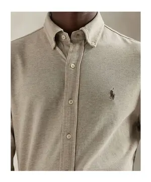 Polo Ralph Lauren Ralph Lauren Button-down Logo Shirt - Beige