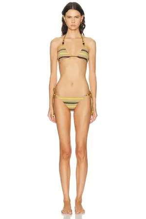 CARO LUNA Dina Bikini Set