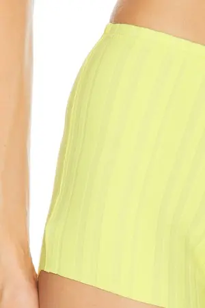 CARO LUNA Emilia Mini Short - Yellow