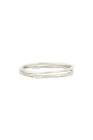 Dries Van Noten Set Of 2 Embellished Bangle Bracelets