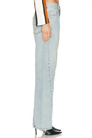 Balenciaga Twisted Seam Wide Leg Jeans