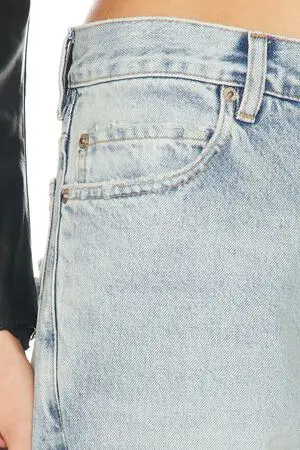 Balenciaga Twisted Seam Wide Leg Jeans - Bleach Light Bleu