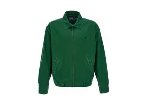 Polo Ralph Lauren Longsleeve Big Fit Piecedyed Twill Windbreaker - New Forest
