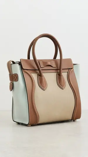 Shopbop Celine Luggage Calf Leather Micro Handbag