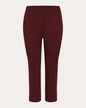 Azeeza Shreya Crepe De Chine Capri Pants