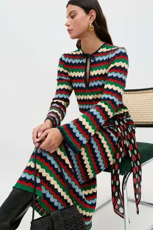 Rixo Lucila Retro Chevron Regular