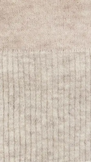 REFORMATION Rhiannon Sheer Alpaca Sweater Top