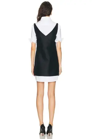Balenciaga Layered Shirt Dress