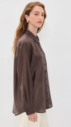 REFORMATION Eli Oversized Shirt