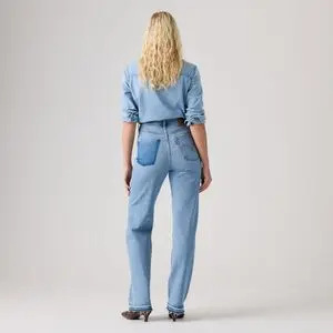 LEVI'S Ribcage Straight Full Length Jeans