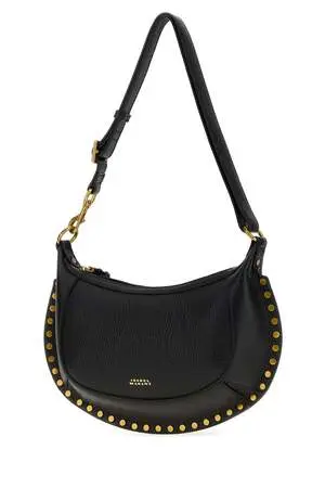 Isabel Marant Étoile Leather Oskan Moon Crossbody Bag