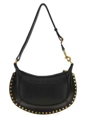 Isabel Marant Étoile Leather Oskan Moon Crossbody Bag