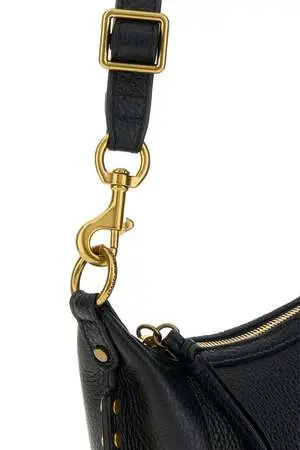 Isabel Marant Étoile Leather Oskan Moon Crossbody Bag