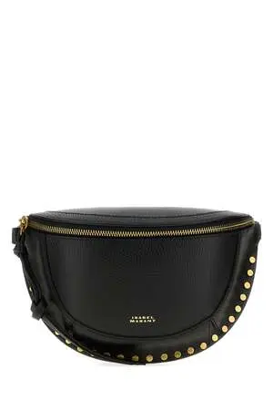 Isabel Marant Étoile Leather Skano Belt Bag - Black