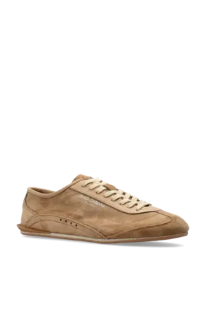 Dolce & Gabbana Suede Low-top Sneakers