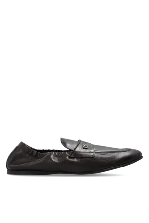 Dolce & Gabbana Leather Loafers - Brown