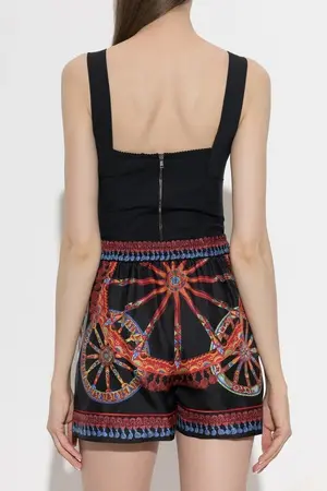 Dolce & Gabbana Bodysuit With Lace Inserts