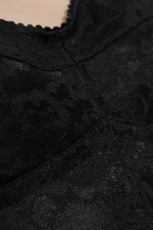 Dolce & Gabbana Bodysuit With Lace Inserts