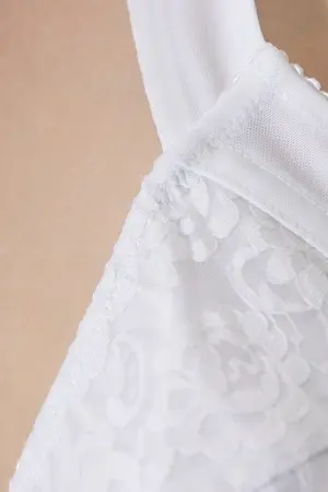 Dolce & Gabbana Bodysuit With Lace Inserts